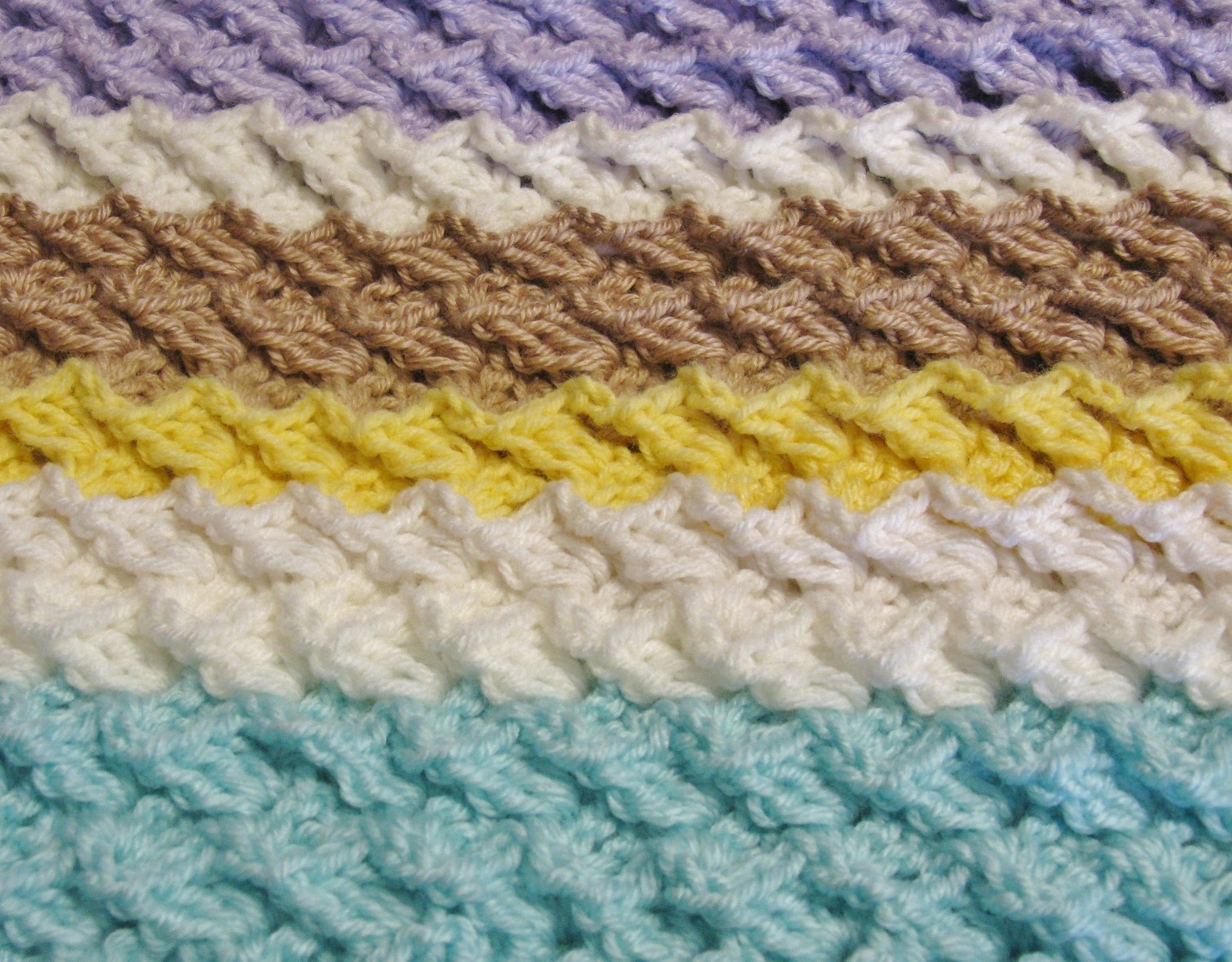 La technique du Rick-Rack au crochet – Allô crochet